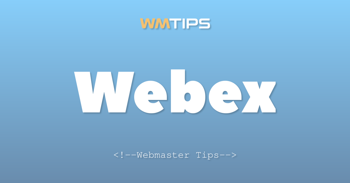 Webex - Overview, Pricing, Market Share, Users & Alternatives