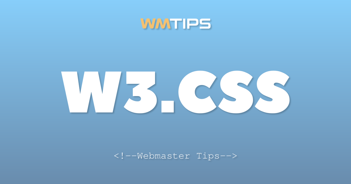 W3.CSS - Overview, Market Share, Users & Alternatives