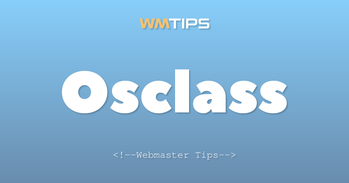Osclass - Overview, Market Share, Users & Alternatives