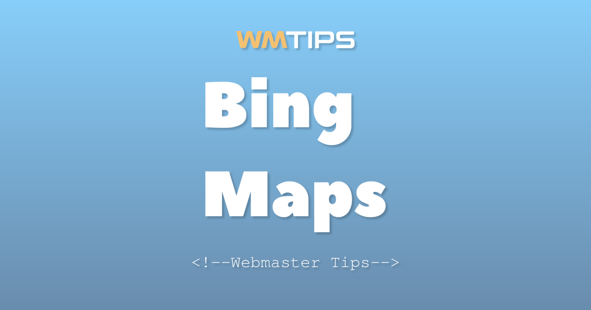 Bing Maps Market Share, Usage Statistics & Top Sites (2026)