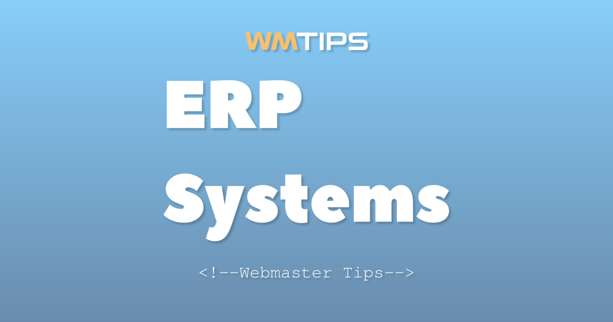 Top 11 ERP Systems on the Web by Market Share (2026)