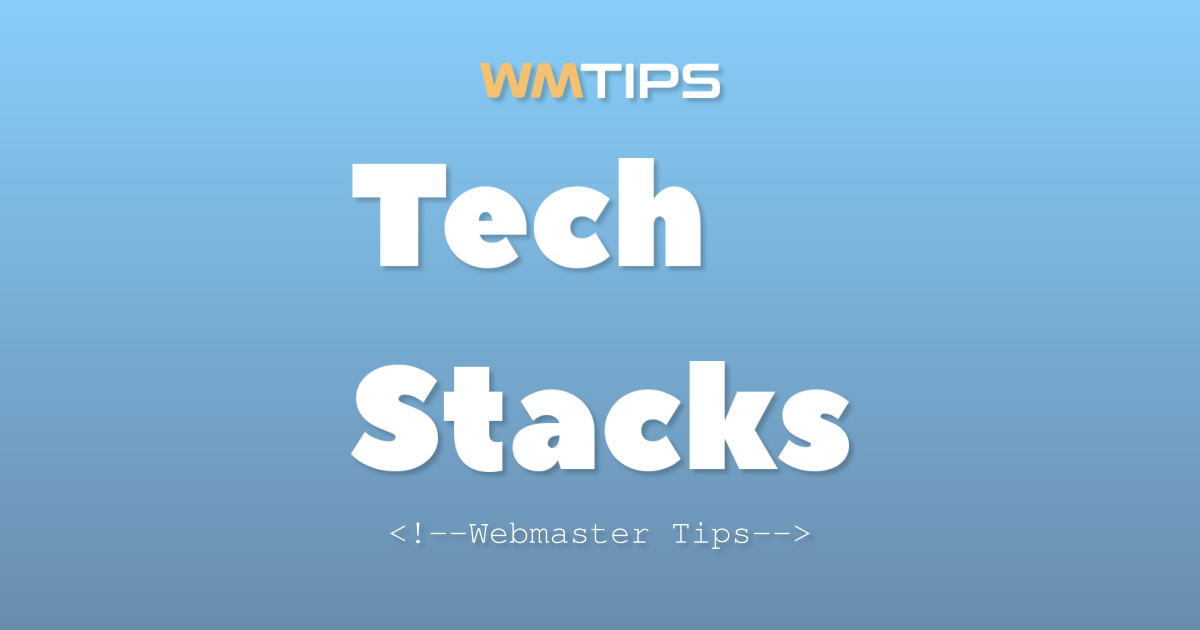 Top 10 Tech Stacks on the Web by Market Share (2026)