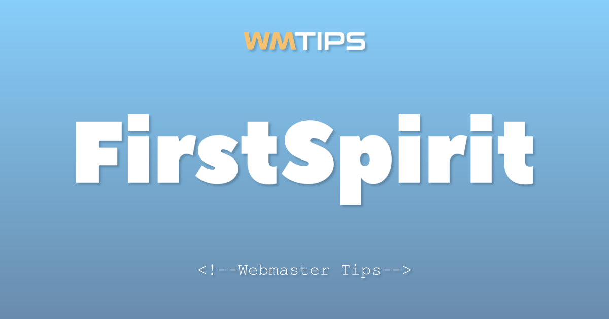 FirstSpirit Market Share, Usage Statistics & Top Sites (2026)