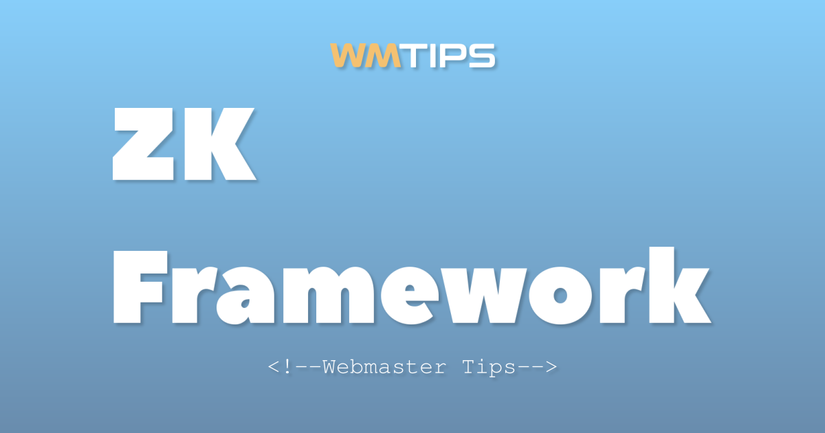 ZK Framework - Overview, Pricing, Market Share, Users & Alternatives