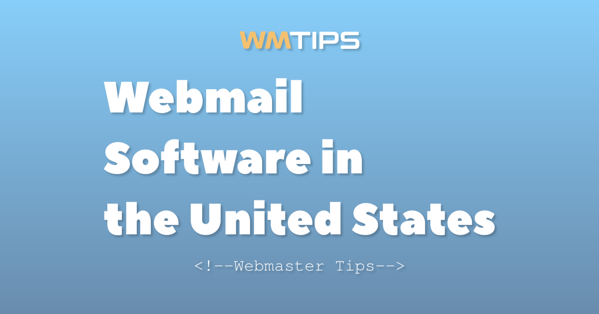 Top 7 Webmail Software Solutions in the United States by Market Share ...