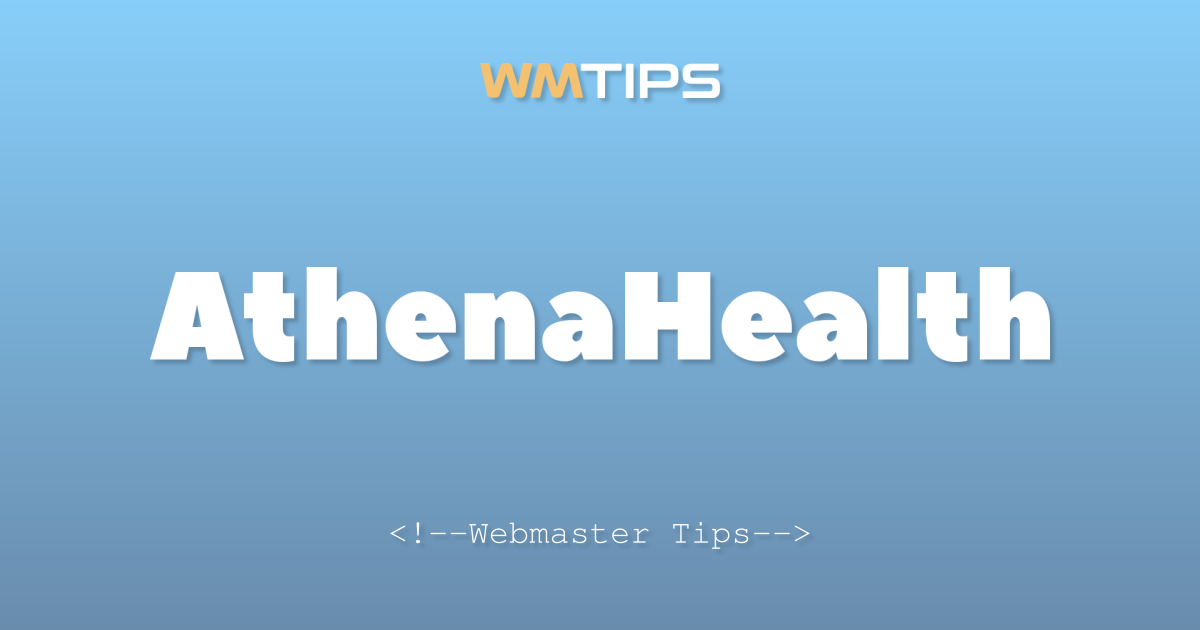 AthenaHealth Market Share, Usage Statistics & Top Sites (2026)