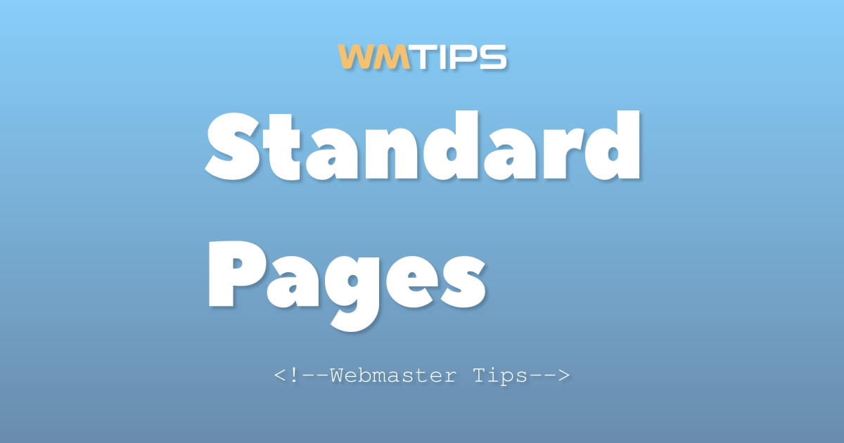Top 25+ Standard Pages by Market Share (2026)
