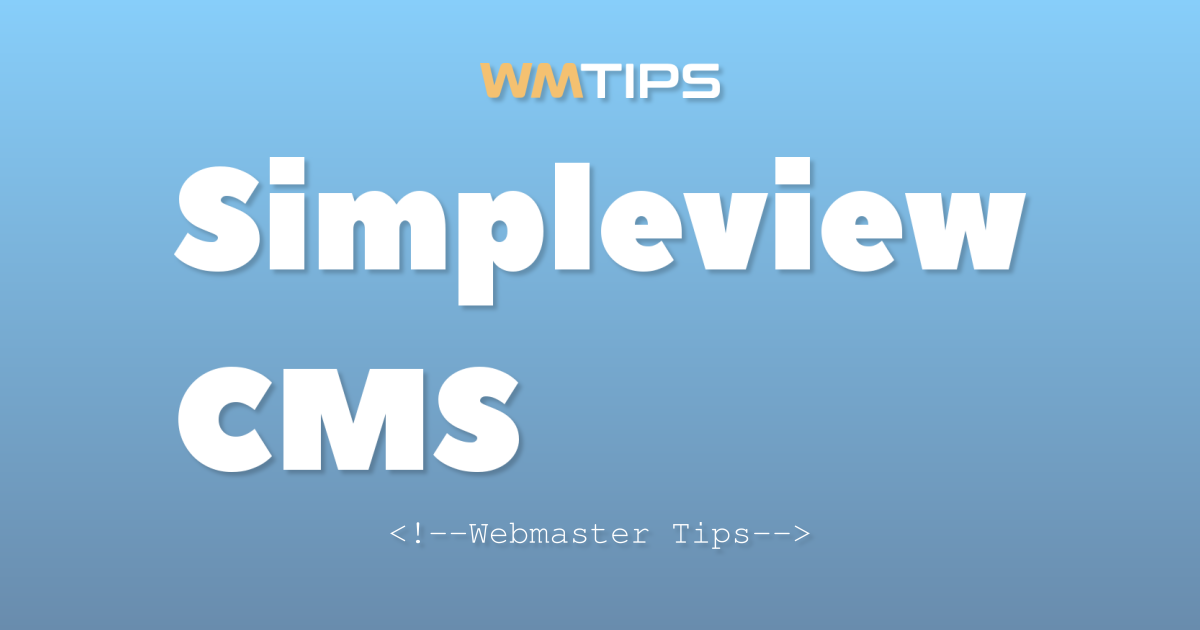 Simpleview CMS - Overview, Pricing, Market Share, Users & Alternatives