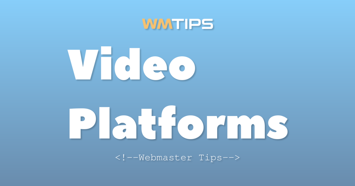 Top 25+ Video Platforms by Market Share (2026)