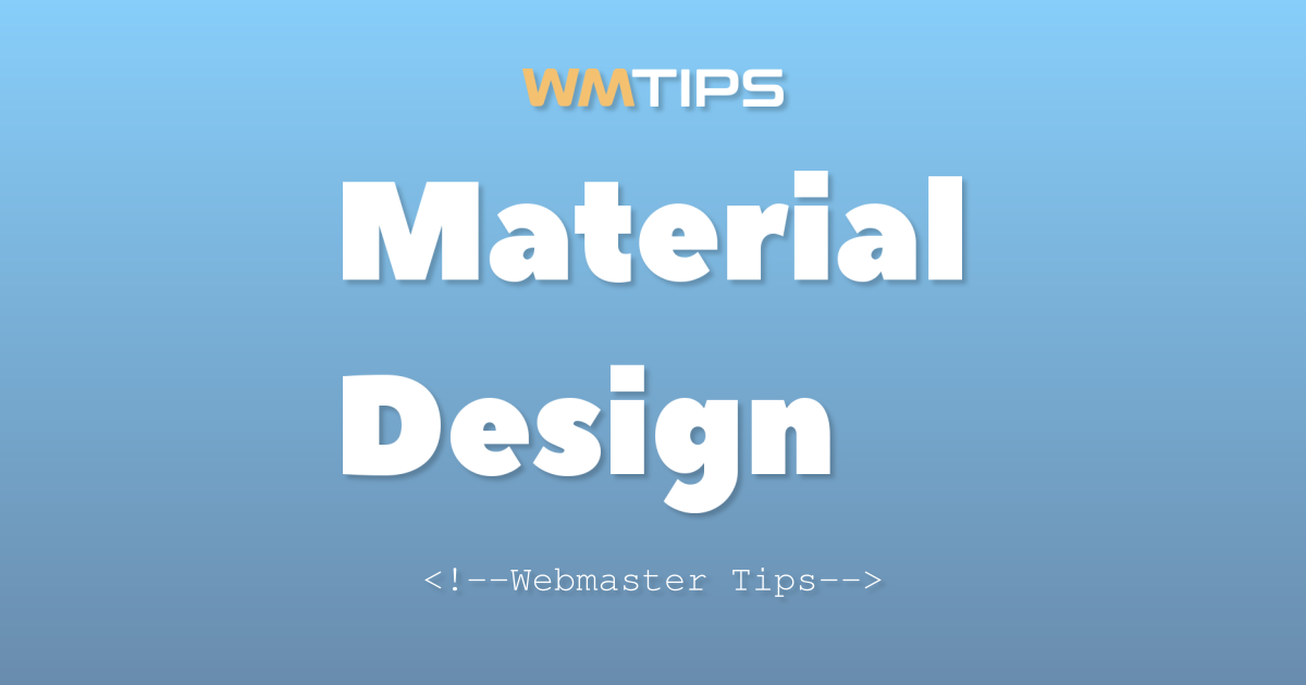 Material Design - Overview, Market Share, Users & Alternatives
