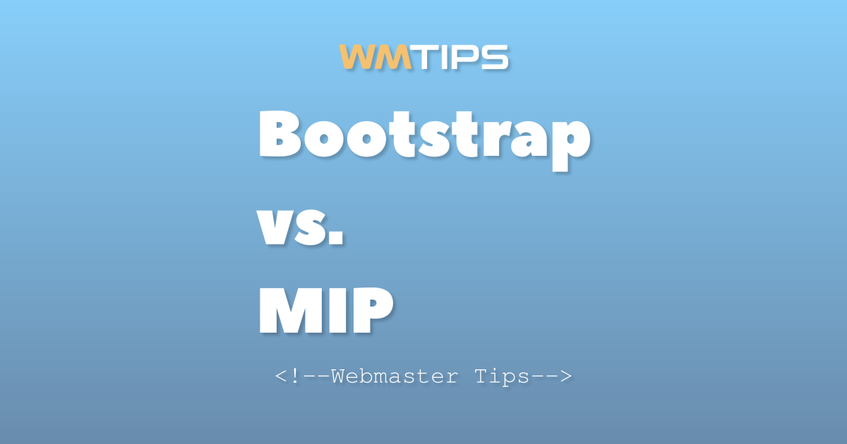 Bootstrap vs. MIP Usage Comparison