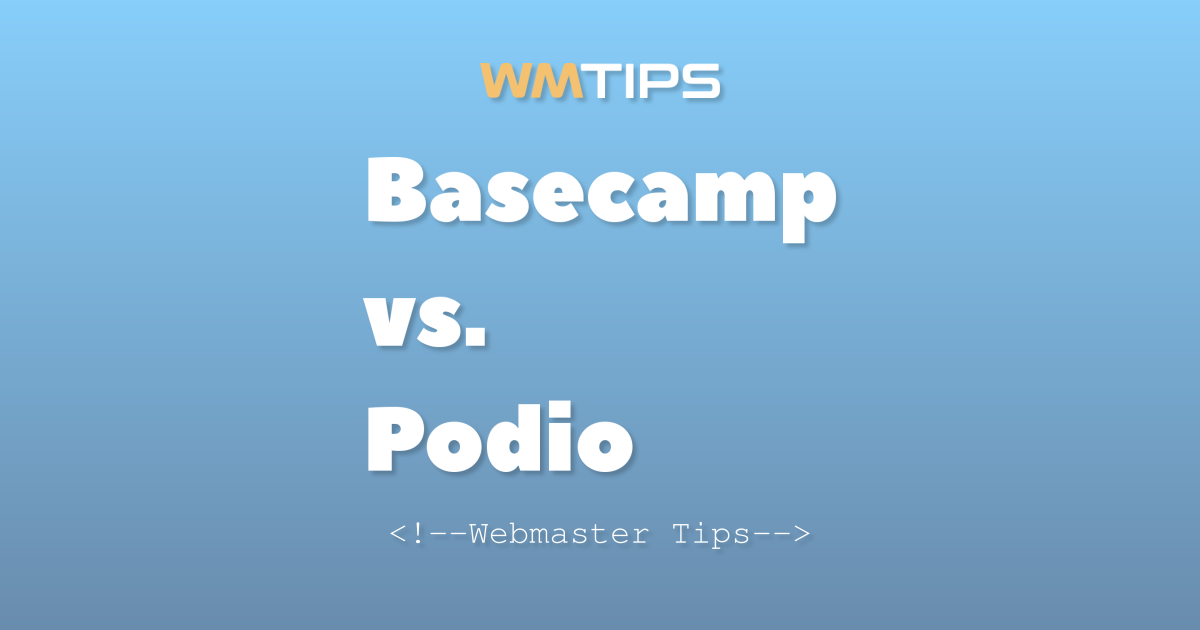 Basecamp vs. Podio Usage and Pricing Comparison