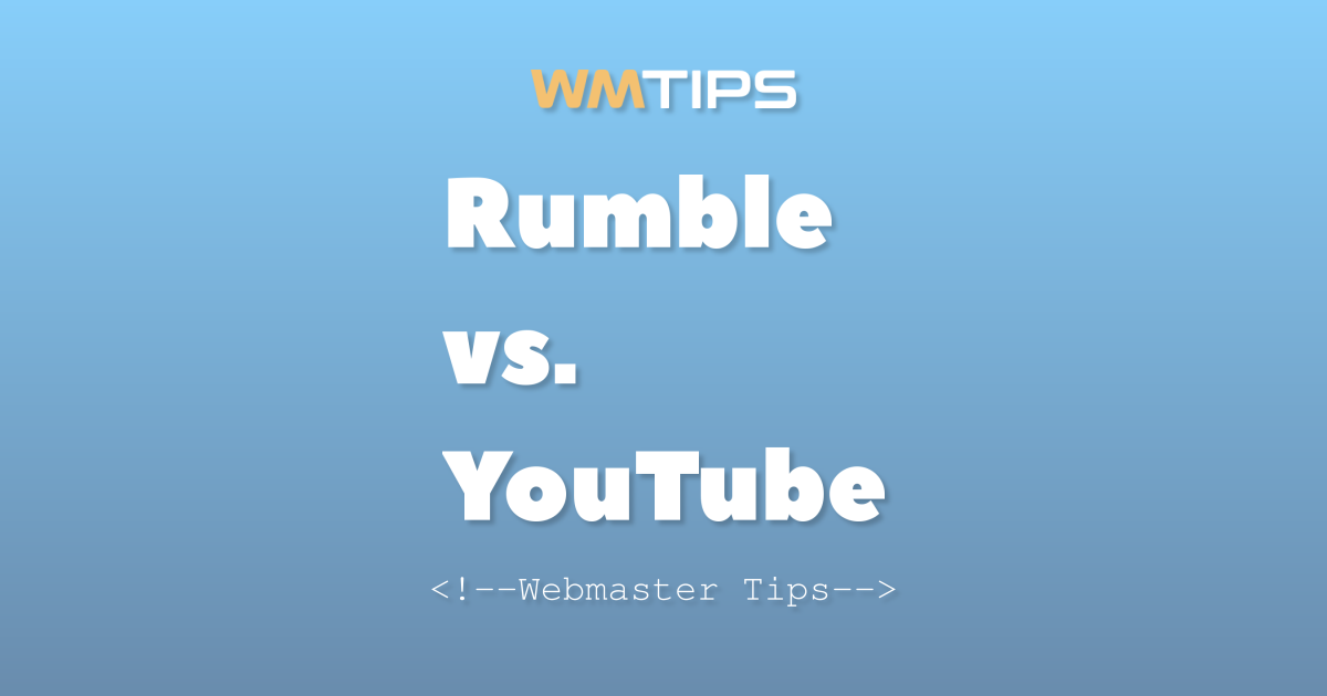 Rumble vs. YouTube: 2026 Market Share & Usage Comparison