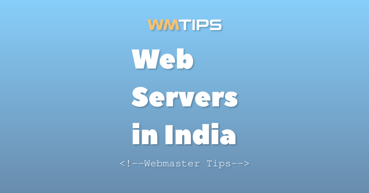 Top 25+ Web Servers in India by Market Share (2026)
