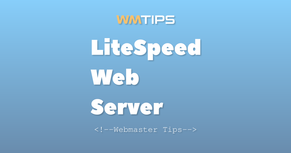 LiteSpeed Web Server - Overview, Pricing, Market Share, Users ...