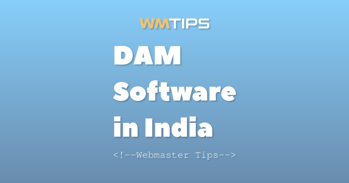 Top 10 Digital Asset Management (DAM) Software in India by Market Share ...