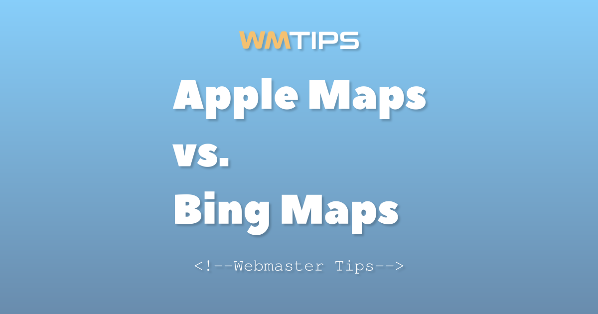 Apple Maps vs. Bing Maps: 2026 Market Share & Usage Comparison