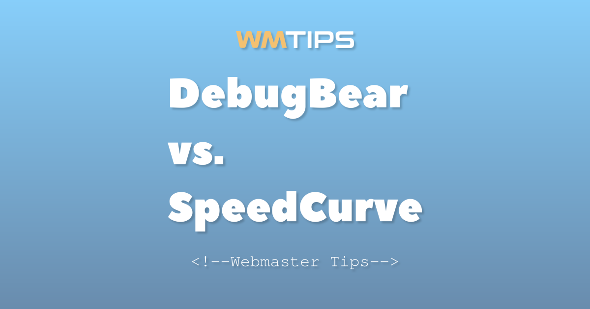 DebugBear vs. SpeedCurve: 2026 Market Share & Usage Comparison
