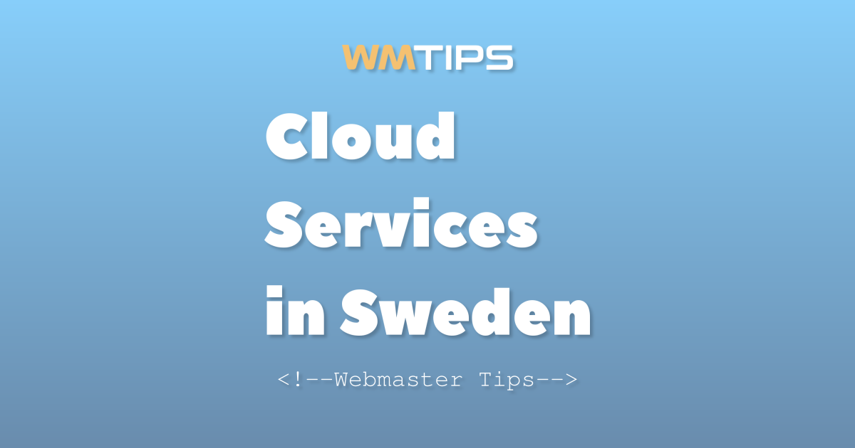 Top 18 Cloud Services in Sweden by Market Share (2026)