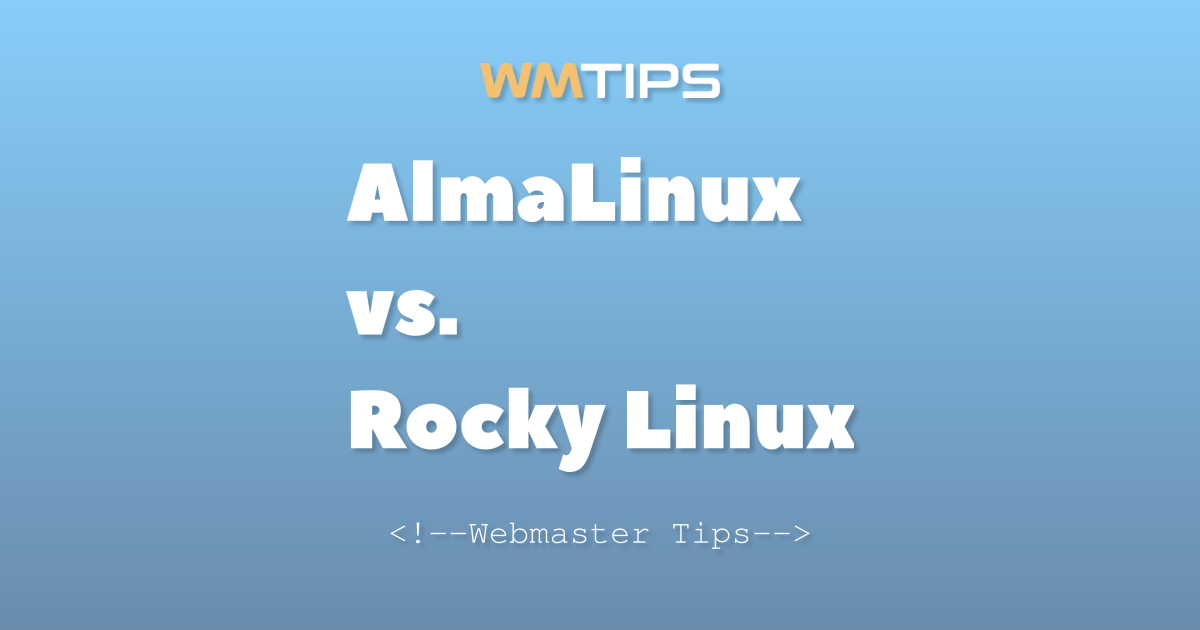 AlmaLinux vs. Rocky Linux Usage Comparison
