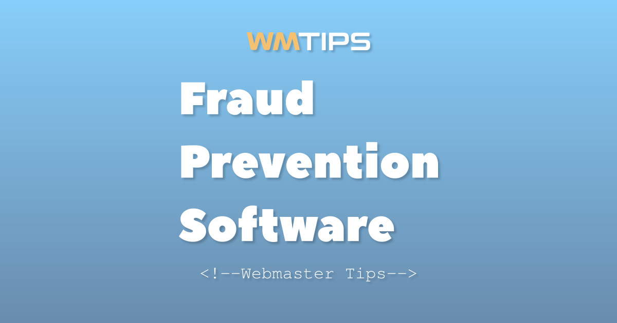 Top 25+ Fraud Prevention Software by Market Share (2026)