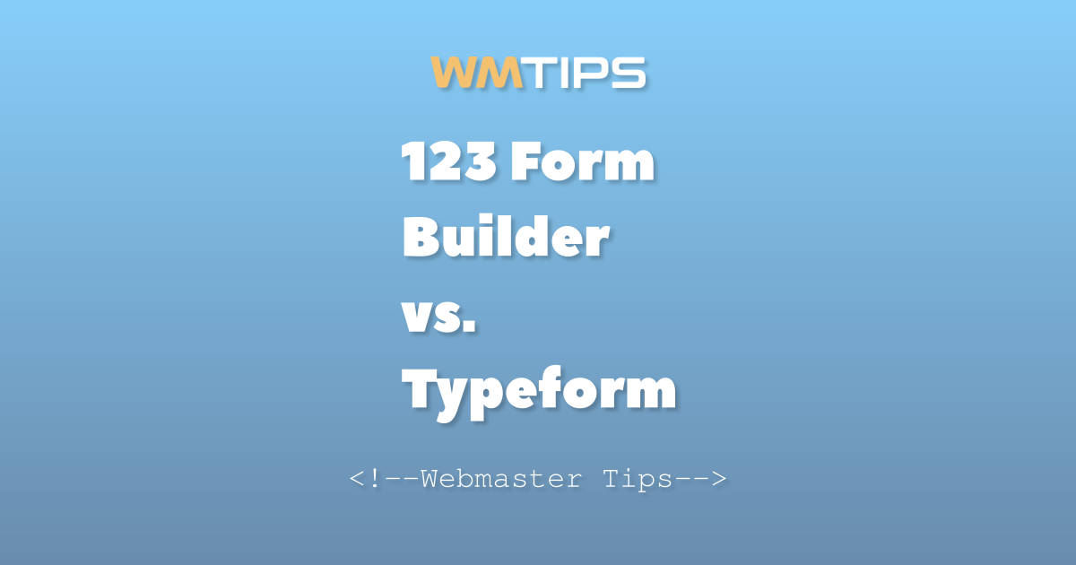 123 Form Builder vs. Typeform: 2026 Market Share & Usage Comparison